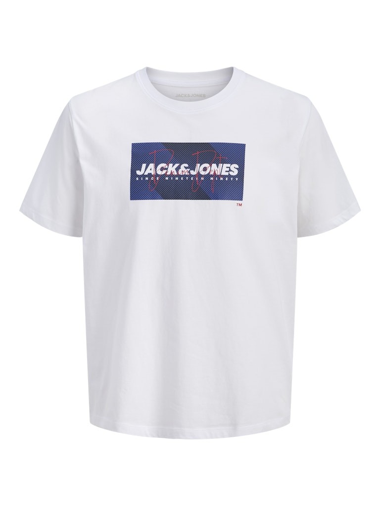 Majica Jack&Jones 12288492 Bright White