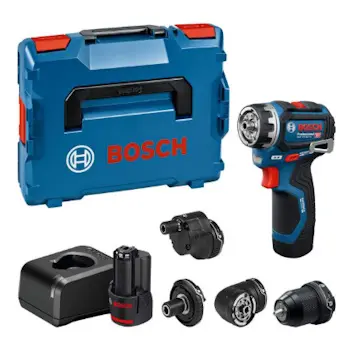 Bosch akumulatorska bušilica - odvrtač GSR 12V-32 FC 2x2.0Ah + set nastavaka + L-BOXX 06019N7101