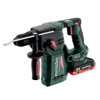 Metabo akumulatorski pneumatski čekić SDS-plus 18V 2x4.0Ah KH 18 LTX BL 24 601713800
