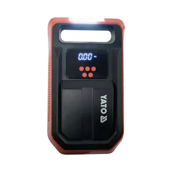 Yato mobilni kompresor za pumpanje guma 12V sa LCD displejem i LED svetlom YT-73470