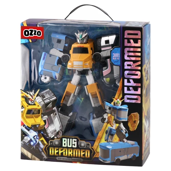 Deformed, igračka, robot, transformers, žuti autobus