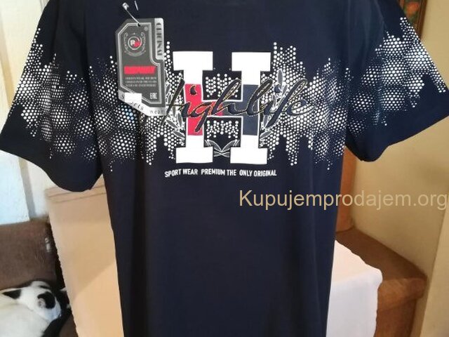 Kvalitetna muska pamucna majica Redway u velikom broju 3XL 4XL Teget
