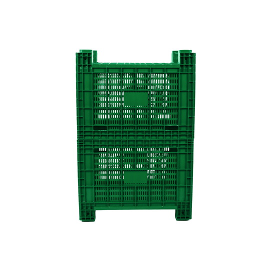 Box paleta CVS 60x80x60 perforirana zelena