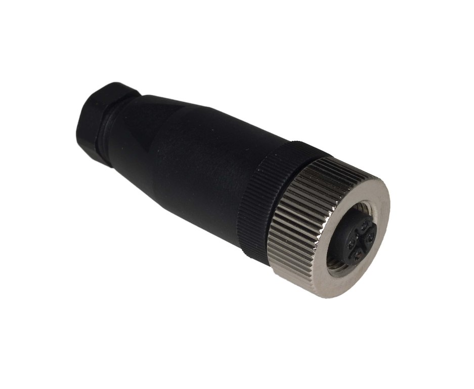 M12 Konektor Ženski 5-polni za kabl PG7 4A/250V IP67