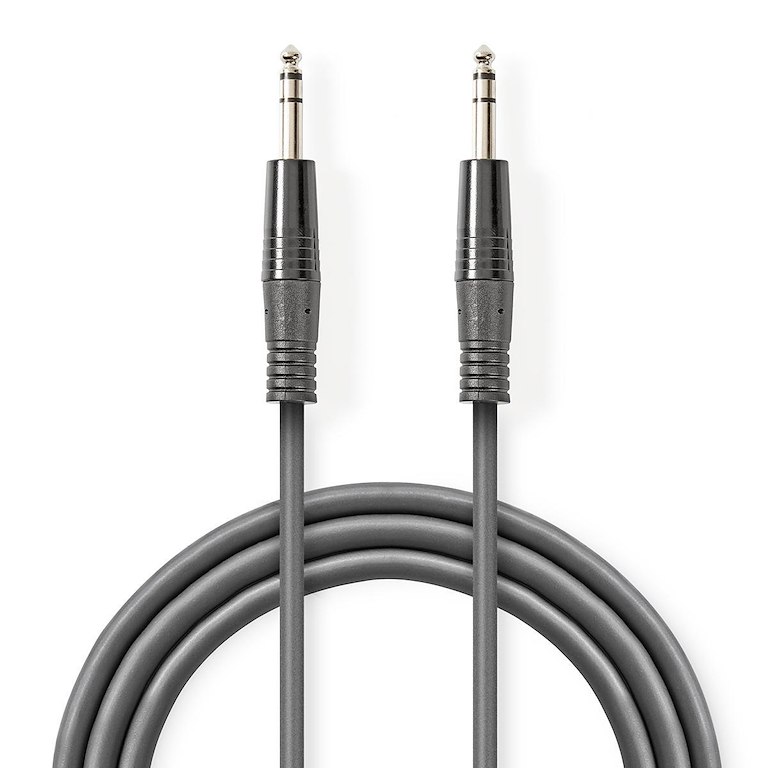 Balansirani Audio Kabl 6.35 mm TRS - 1.5 m, Metalni Konektori