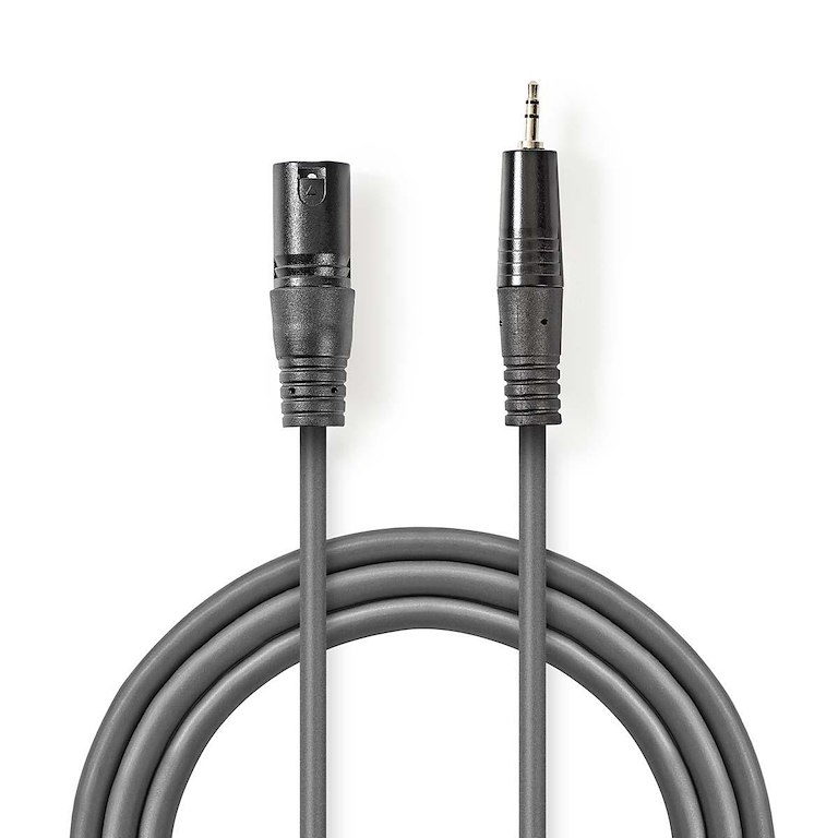 Kabl za mikrofon XLR na 3.5mm džek (banana) - 3 metra