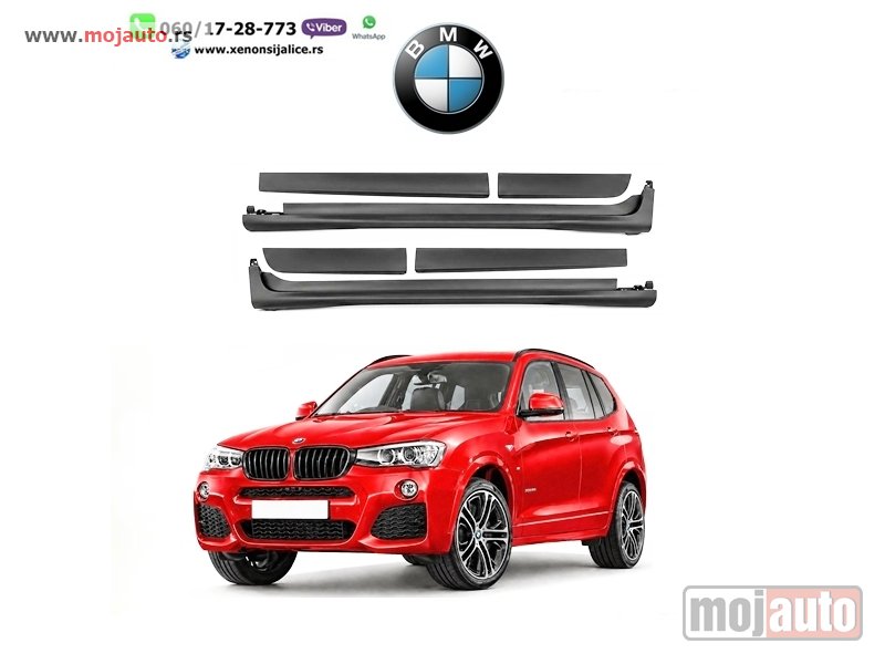 Bmw x3 f25 14-18 m pragovi
