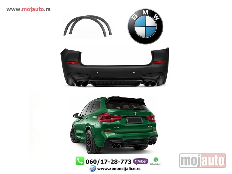 Bmw x3 g01 18-22 m bodi body kit zadnji