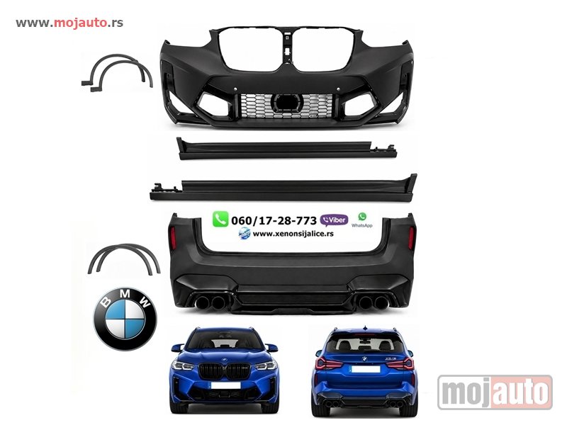 Bmw x3 g01 22-24 m bodi body kit