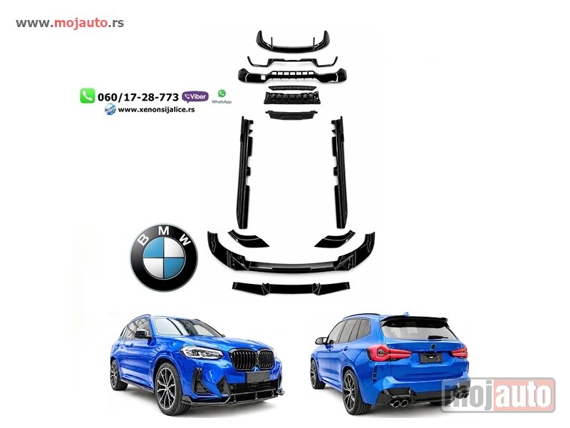 Bmw x3 g01 22-24 m aero kit