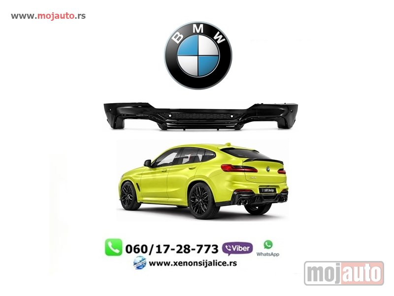 Bmw x4 g02 18-21 m bodi body kit zadnji