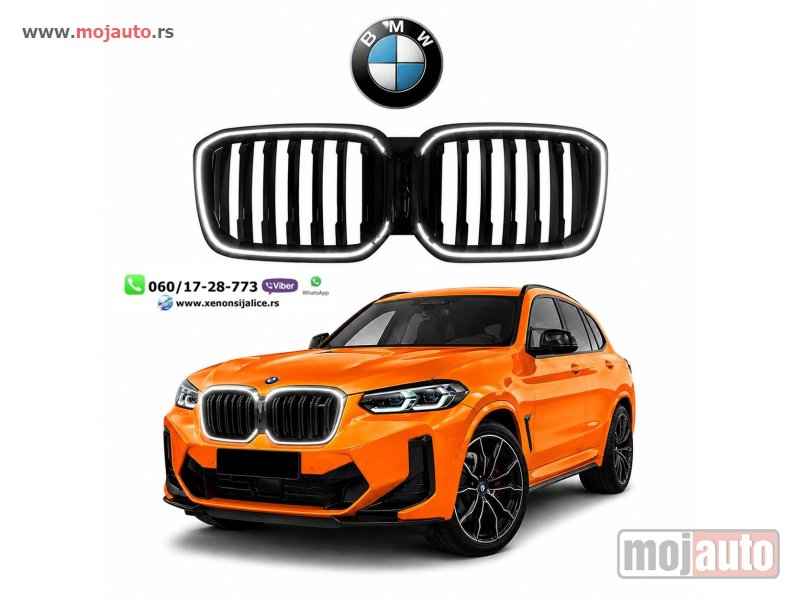 Bmw x4 g02 21-24 m maska led