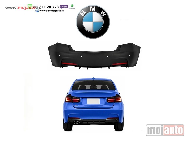 Bmw 3 f30 11-19 body bodi kit m zadnji
