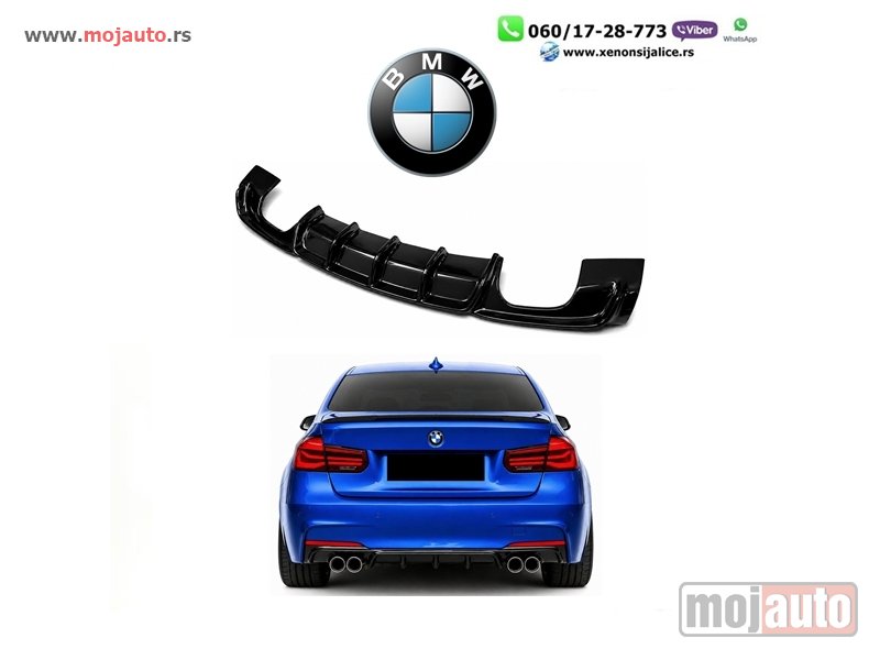 Bmw 3 f30 11-19 difuzor m