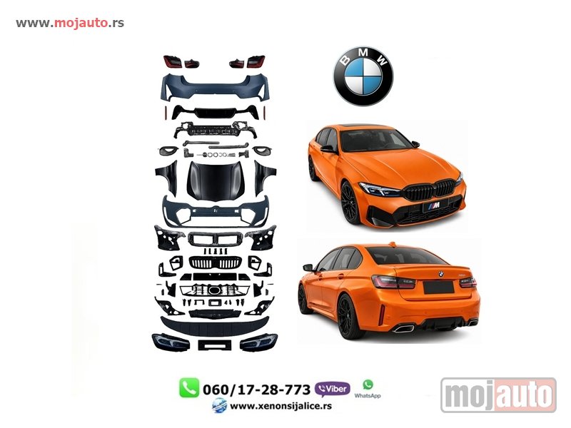 Bmw 3 f30 11-19 body bodi kit m u g20 lci