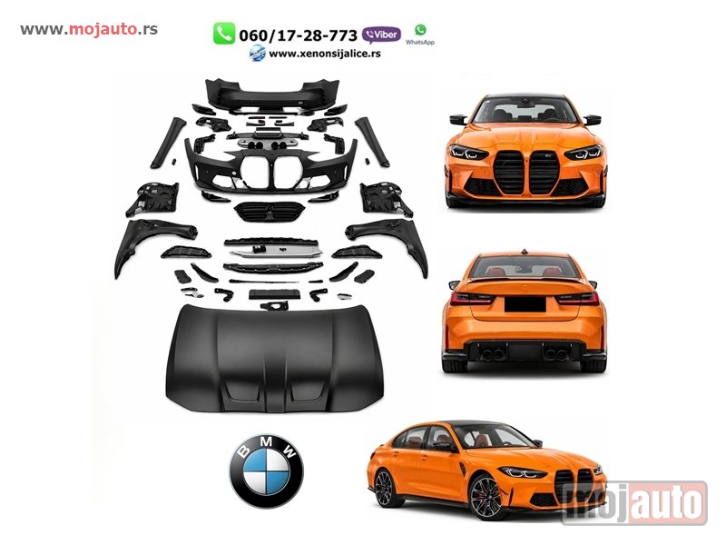 Bmw 3 g20 19-22 body bodi kit m u m3