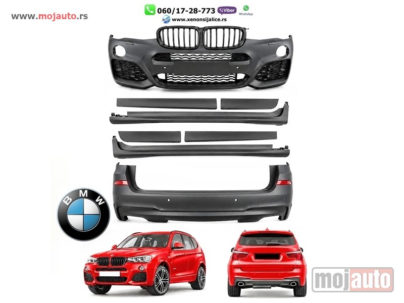 Bmw x3 f25 14-18 m bodi body kit