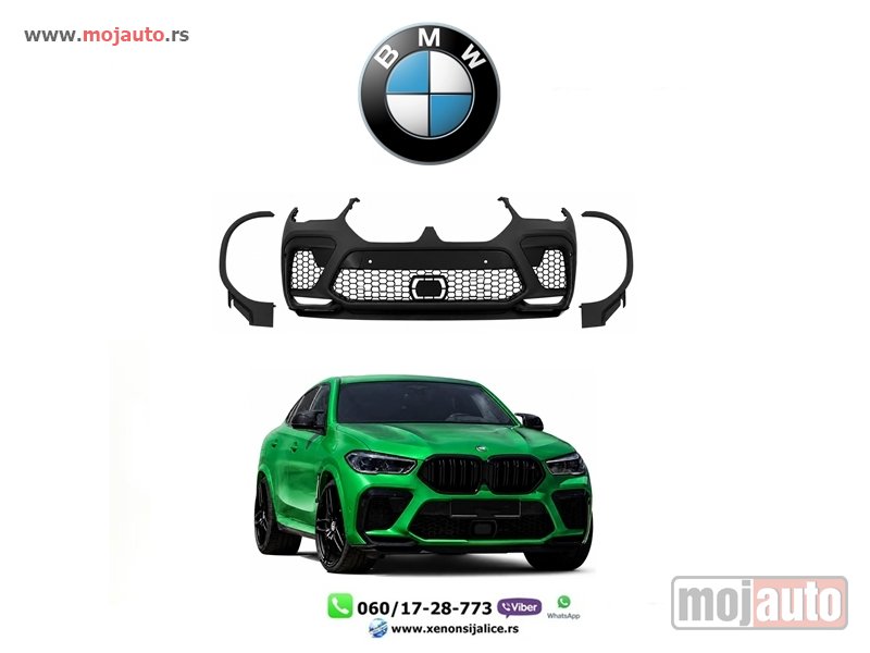Bmw x6 g06 18-23 m bodi body kit prednji