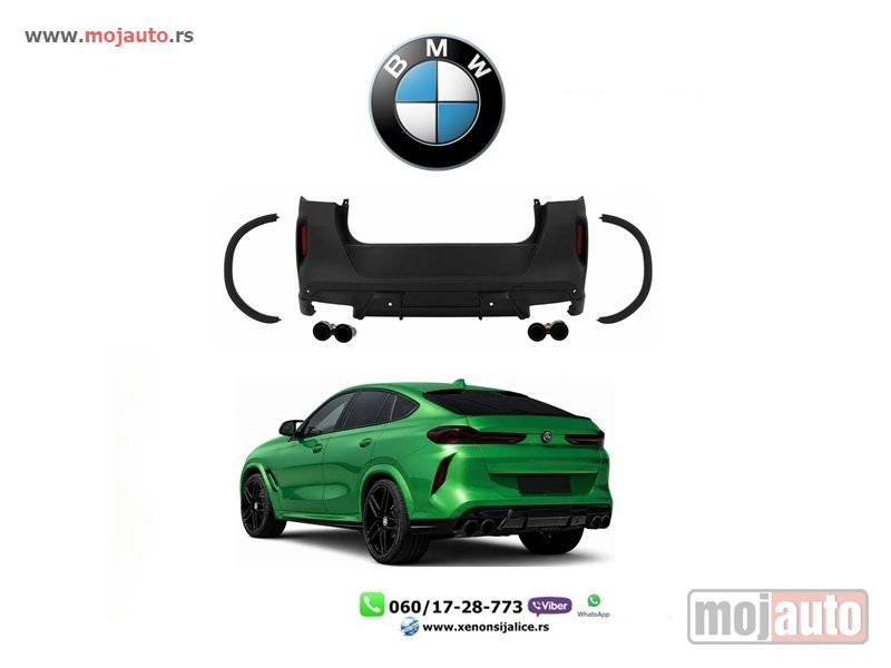 Bmw x6 g06 18-23 m bodi body kit zadnji