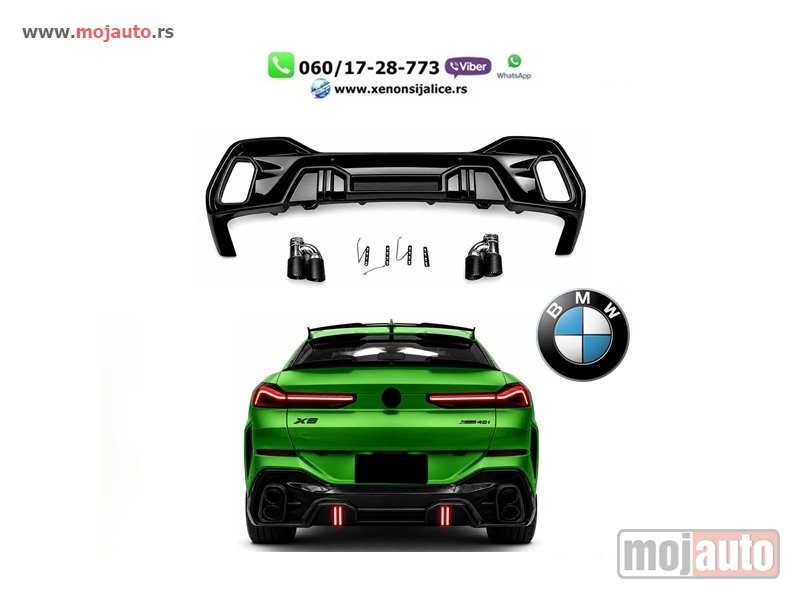 Bmw x6 g06 18-26 m difuzor led