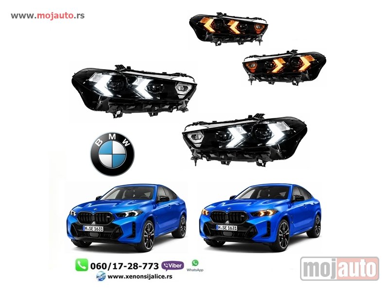 Bmw x6 g06 18-23 led farovi