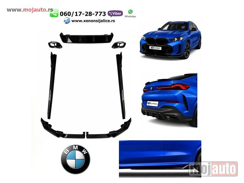 Bmw x6 g06 23-26 m aero kit