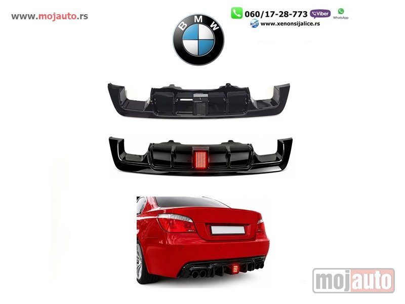 Bmw 5 e60 03-10 m difuzor led
