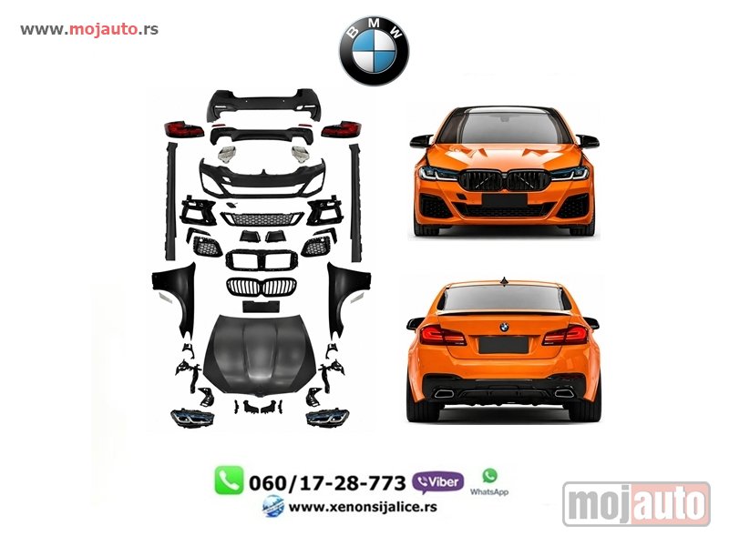 Bmw 5 f10 10-17 m bodi body kit u g30 lci