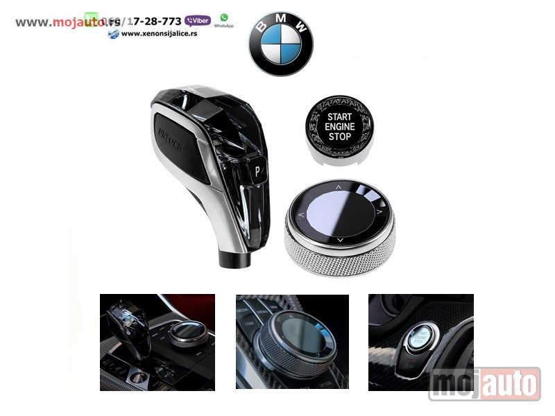 Bmw 5 g30 17-25 m rucica menjaca kristalna