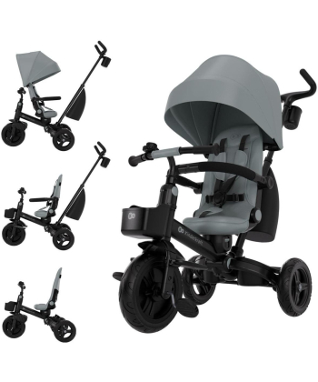 Kinderkraft Aveo 2 Plus tricikl za decu 2 u 1 Grey