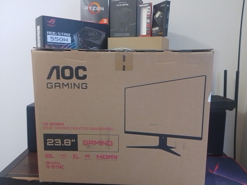 AOC 24G2SPAE BK Gaming 165Hz IPS, Fabricko stanje