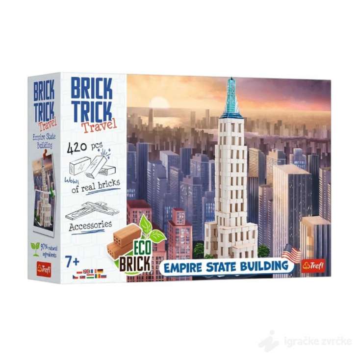 SAZIDAJ EMPIRE STATE Brick Trick Trefl