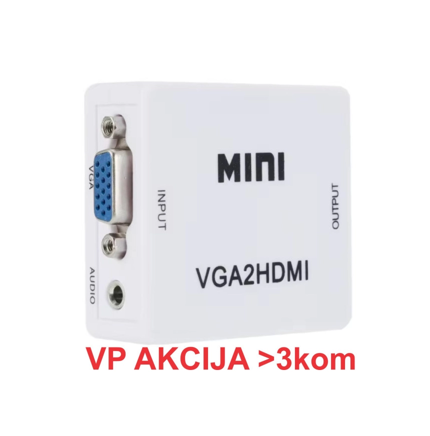 ADAPTER VGA TO HDMI GEMBIRD A-VGA-HDMI-MINI