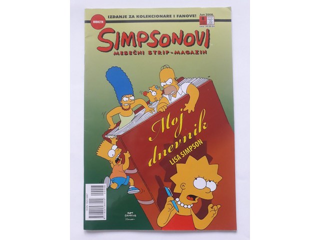 Simpsonovi broj 8 - Jun 2008