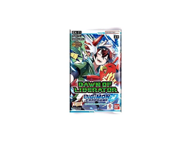 TCG karte - Digimon, Dawn of Liberator, EX-11, Extra Booster