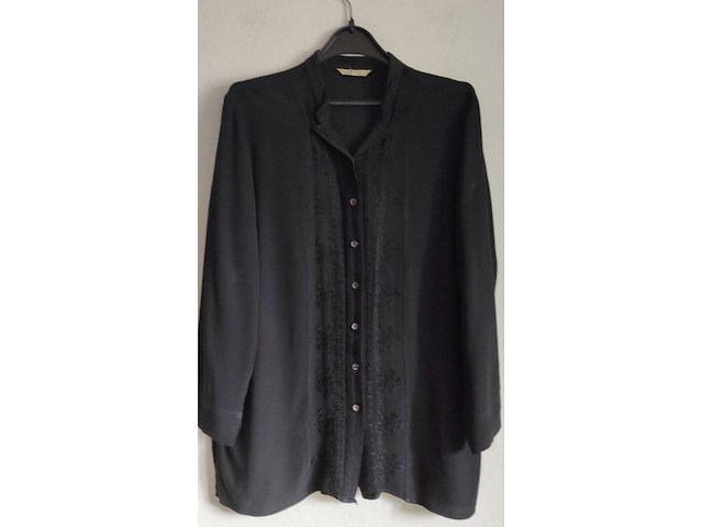 ST. MICHAEL (M&;S) Luksuzna Vezena Bluza 100% Viskoza