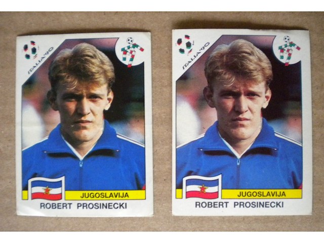 Robert Prosinečki `Italia `90` (Panini Dečje Novine)