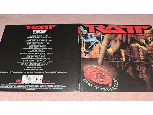 Ratt - Detonator , ORIGINAL