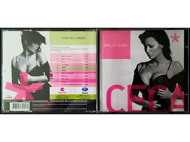 Ceca-Gore od Ljubavi CD (2004)