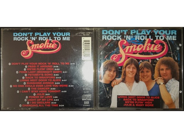 Smokie-Don t Play your Rock n Roll to Me Germany CD