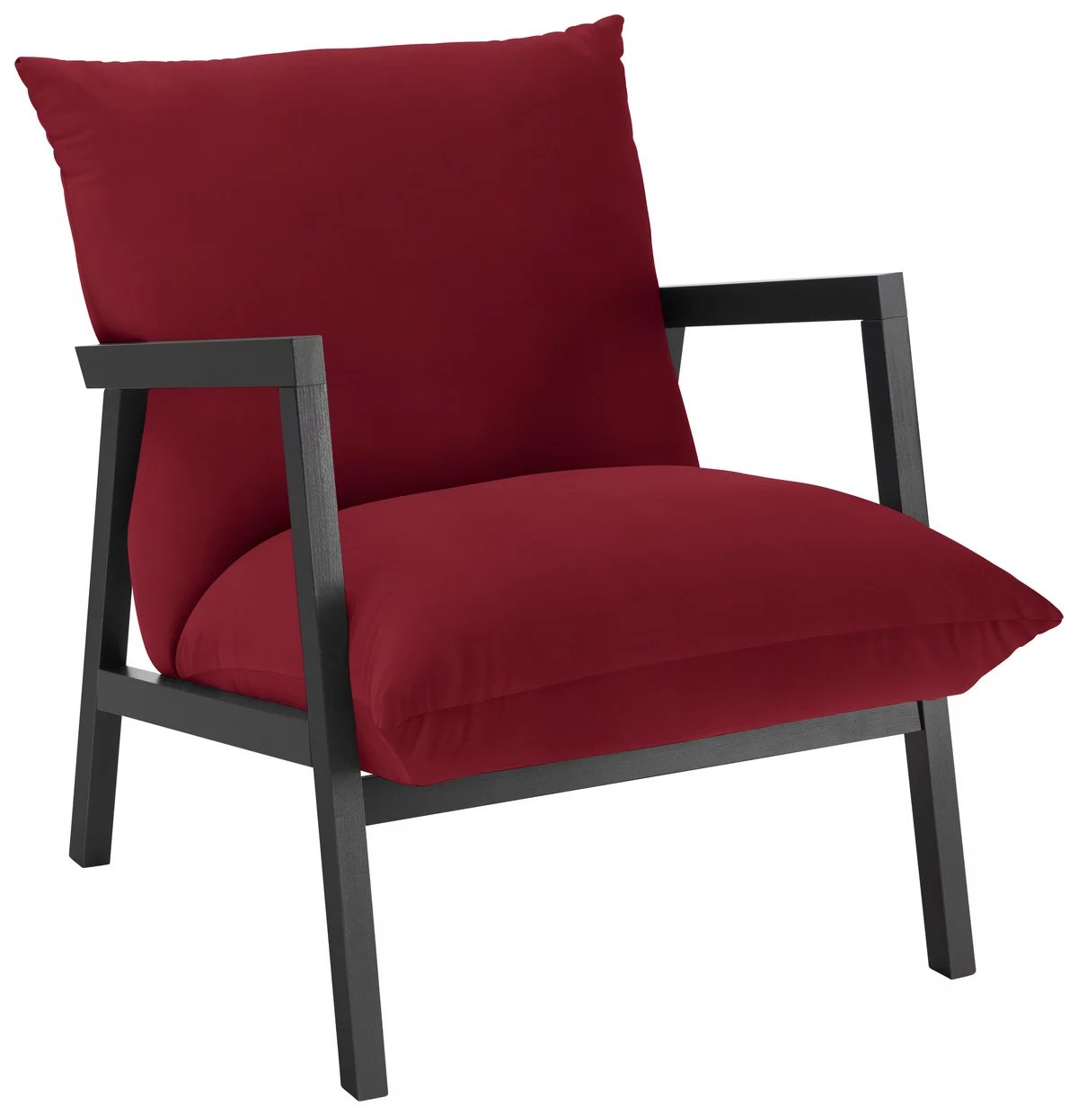 Carryhome FOTELJA 63/76/80 cm , crvena