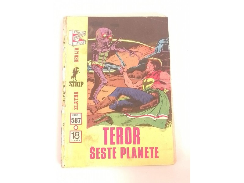 TEROR ŠESTE PLANETE ZAGOR ZS 587