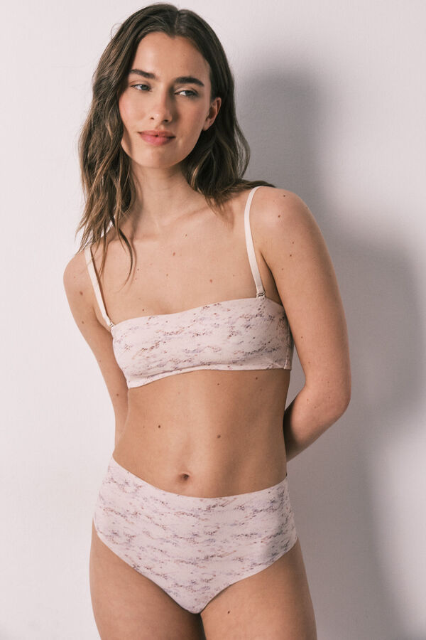 High-Waist-Slip und nahtloser im Set
