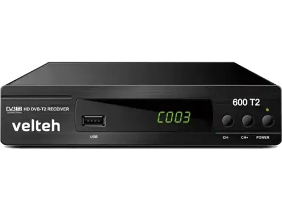 Digitalni risiver DVB-T2 Velteh 600T2 H.264
