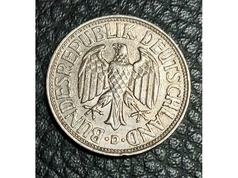 Nemačka 1 Deutsche Mark 1971 god.
