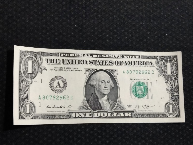 1 dolar 2013 SAD