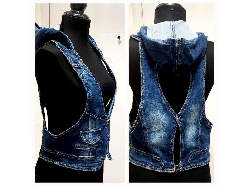 JEANS prsluk