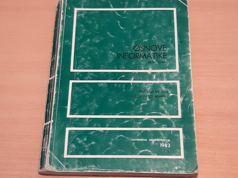 Osnovi informatike -iz 1983. god.