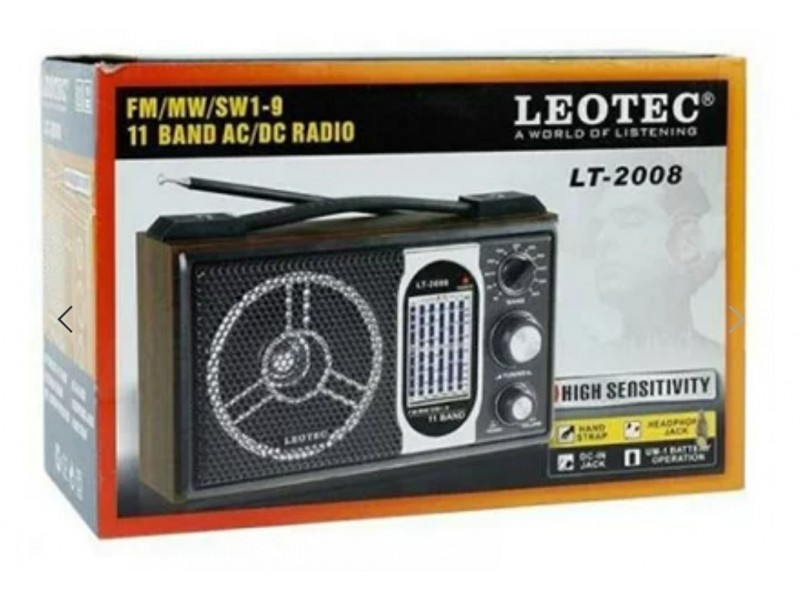 Retro radio Leotec