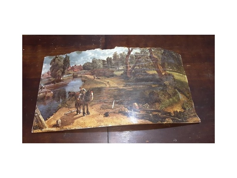Reprodukcija slike Flatford Mill -Scena na plovnoj reci